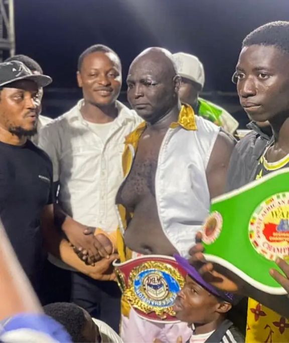 BOXING: 43-YEAR OLD OSUMANU CLINCH WBO AFRICA HEAVYWEIGHT CHAMPIONSHIP ...